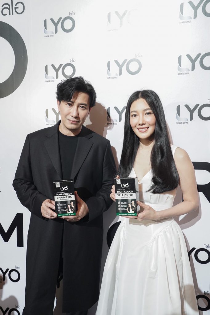 งานแถลงข่าว “GRAND OPENING LYO HAIR COLOR SHAMPOO สิ่งเดียวที่ปิดผมได้ ...