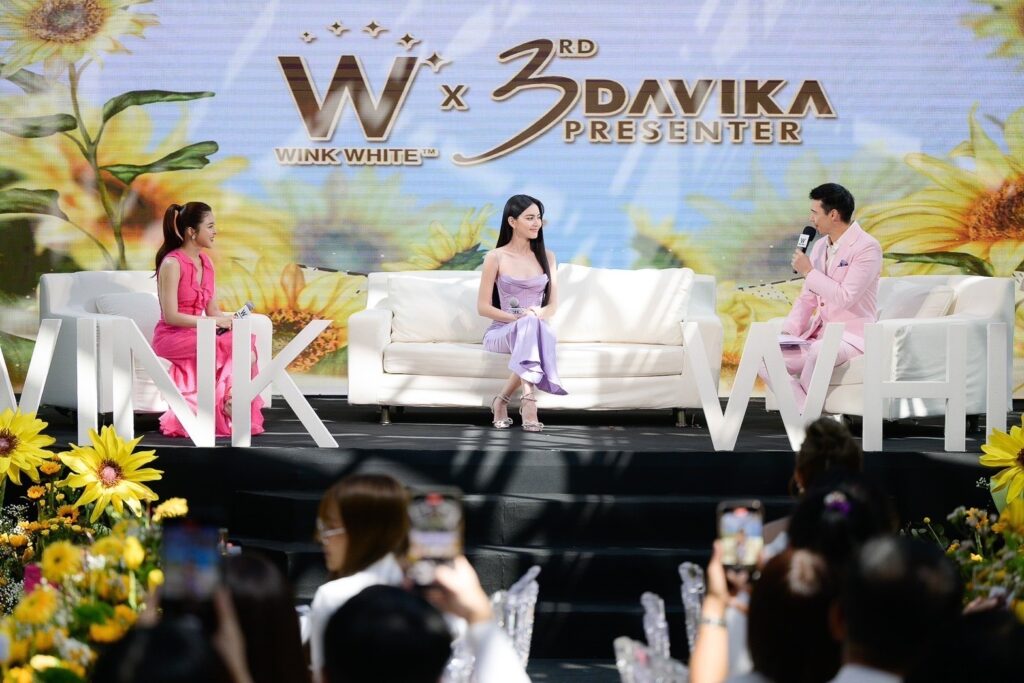 “Wink White x 3rd Davika Presenter” คว้าตัว “ใหม่ ดาวิกา” ร่วมงานต่อเนื่องเป็นปีที่ 3 - Siam108 ...