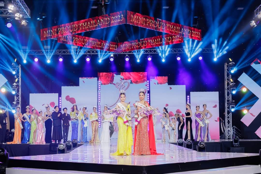 "น้องไออุ่น-น้องแพรวา" คว้ามงกุฎ Mini Proud Thailand 2023 - Siam108 ทุก ...