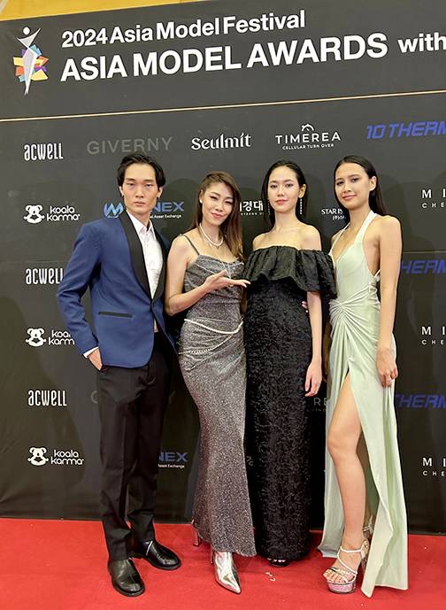สุดปัง “มิ้นท์ รัญชน์รวี” คว้ารางวัล Model Star Award 2024 จากงาน Asia ...